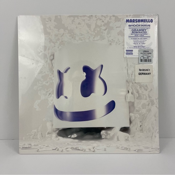 Media | Marshmello Shockwave Electric House Music Vinyl Record Classic ...